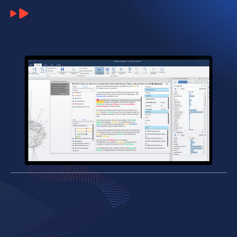 Defense Intelligence Link Analysis | i2Group